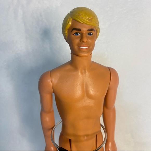 Mattel | Toys | Vintage 981 Sunsational Malibu Ken Doll Molded Blonde ...
